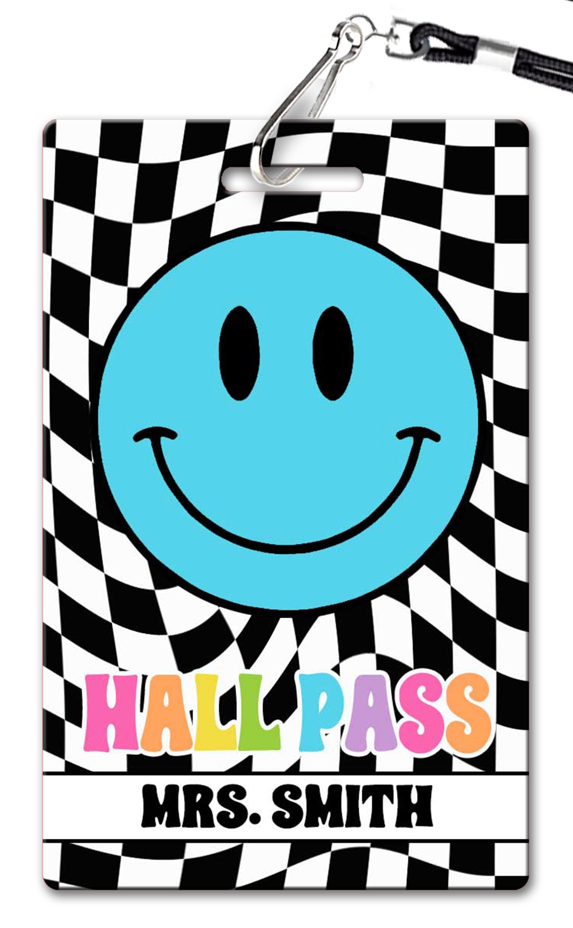 Classroom Hall Passes - PVC Invites - VIP Birthday Invitations