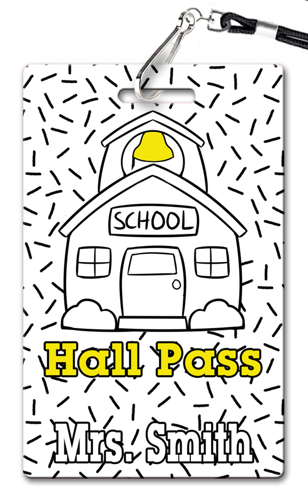 Classroom Hall Passes - PVC Invites - VIP Birthday Invitations