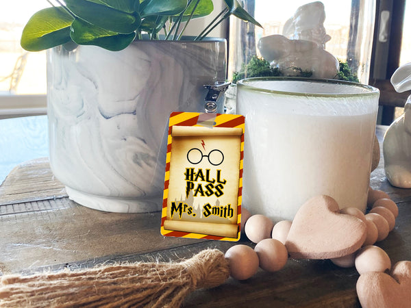 Harry Potter Hall Passes (Set of 10) - PVC Invites - VIP Birthday ...