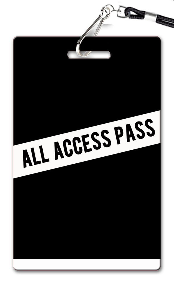 All Access Pass Birthday Invitations - PVC Invites - VIP Birthday ...